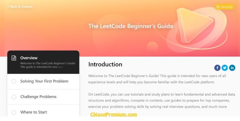 Tài Khoản Leetcode Premium Nâng Cao Kỹ Năng Phỏng Vấn It