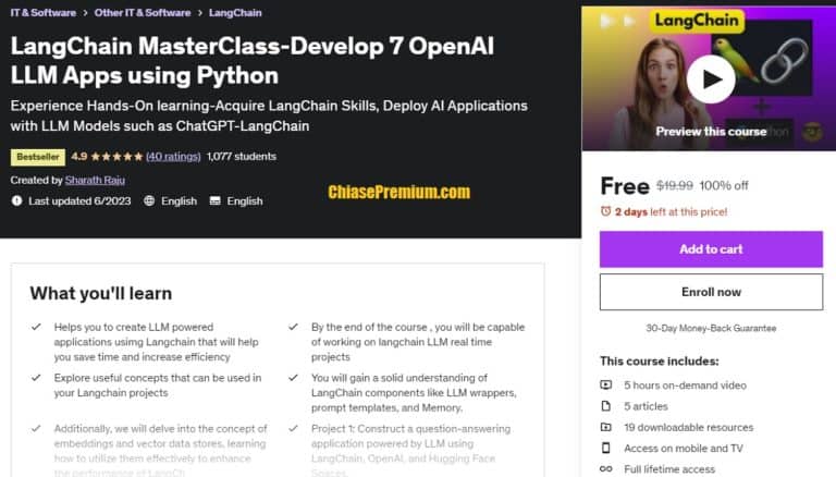 LangChain là gì? Hướng dẫn sử dụng LangChain với ChatGPT